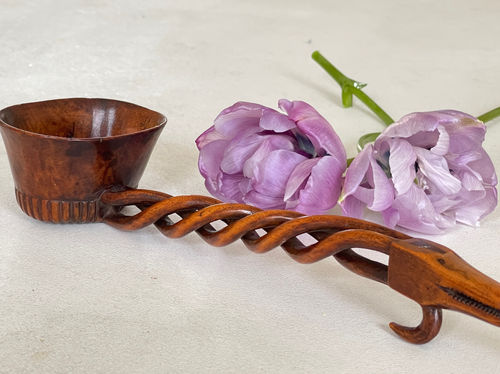 A Rare Antique Ladle - from The Shepherds Collection | treenantiquesdevon