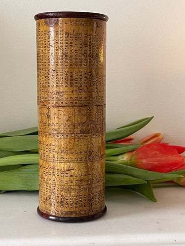 A Rare Antique McFarlane Calculating Cylinder | treenantiquesdevon A Rare Antique McFarlane Calculating Cylinder | treenantiquesdevon