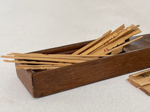 Antique Treen Spellicans Game | treenantiquesdevon