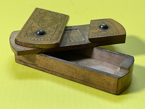 Antique Puzzle Snuff Box | treenantiquesdevon