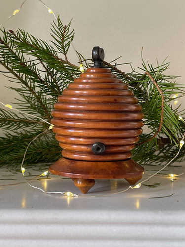 Antique Bee Hive String Box | treenantiquesdevon