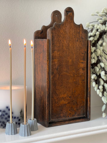 Antique Welsh Oak Tinder Box | treenantiquesdevon