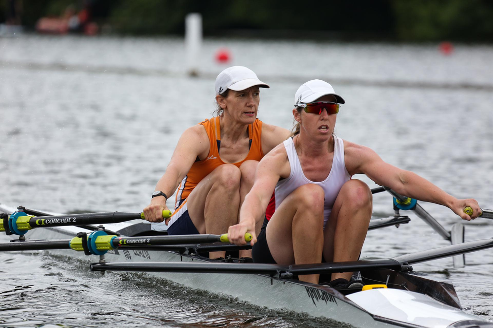 Women’s double triumphs at Henley Masters Regatta 2019