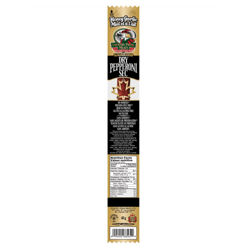 Country prime - Honey Garlic Pepperoni - 40g - 50/case | Concierge ...