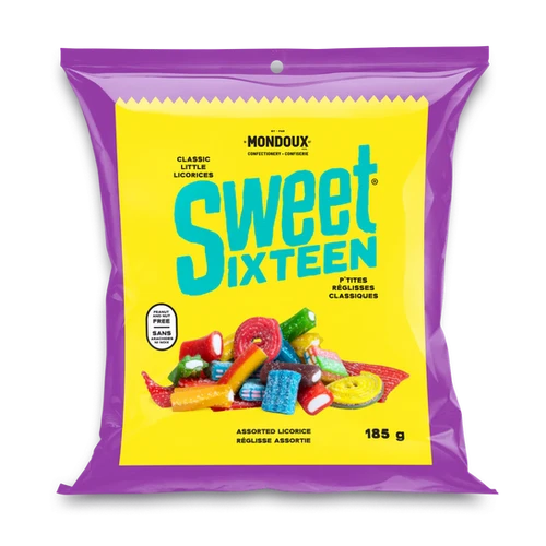 Sweet Sixteen Assorted Licorice Mix 185g 10/case | Concierge Connection