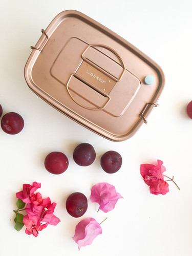 Stainless Steel Storage Box | Matte Gold or Rose Gold | Meicobylisa