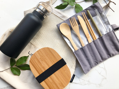 Snack Box + Bottle + Cultery Set Bundle | Meicobylisa