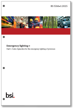 BSi BS 5266 part 1: 2025 Emergency lighting | Docs-Store