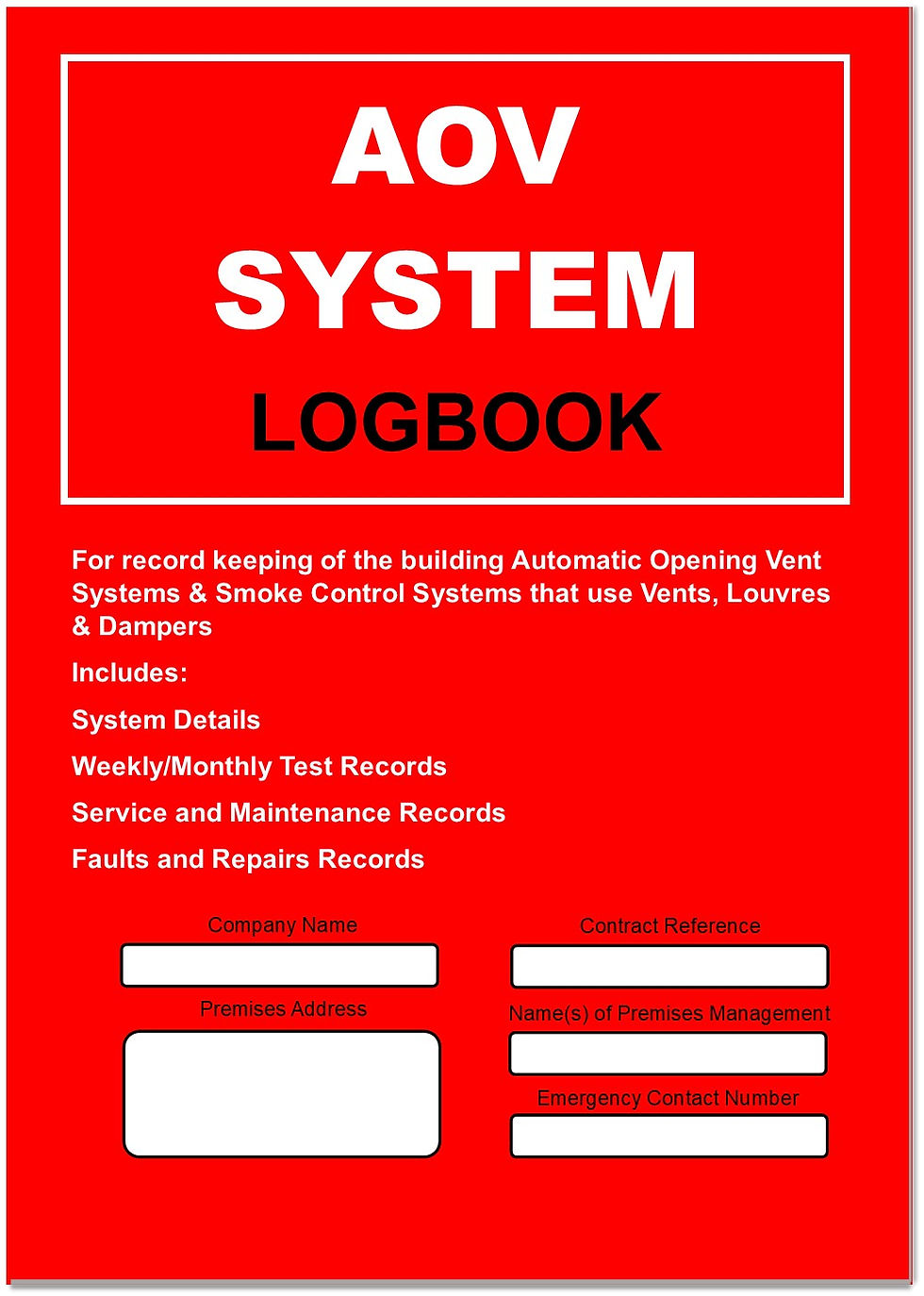 AOV System Logbook | Docs-Store