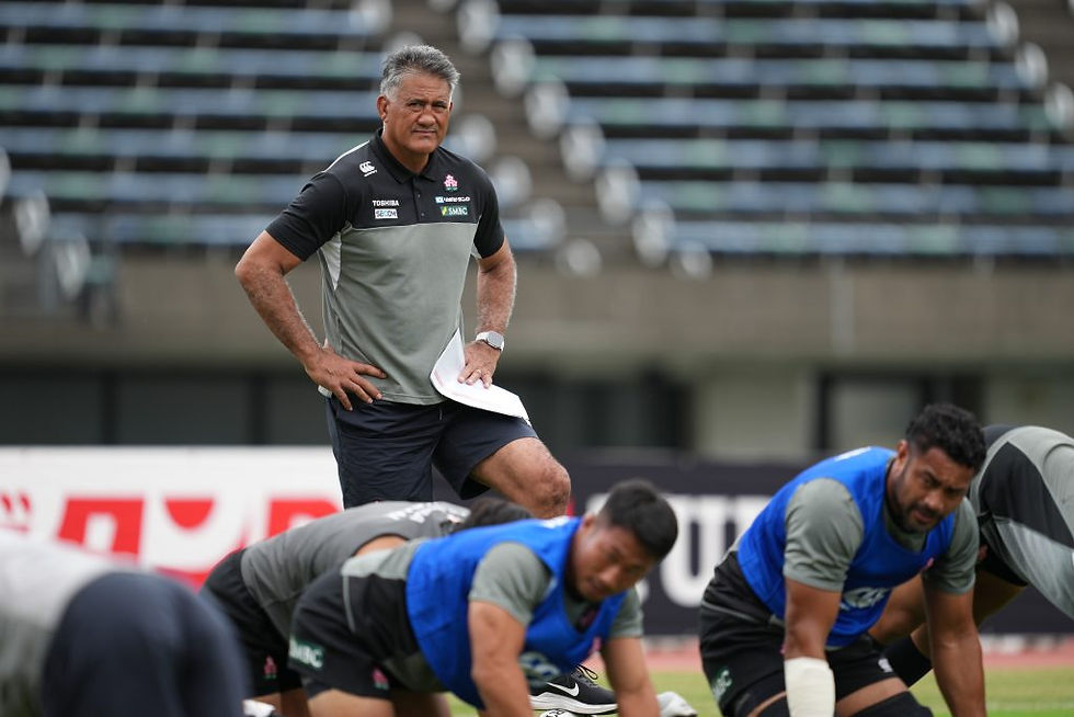 EXCLUSIVE - Jamie Joseph, Tony Brown and Richie McCaw spotted together