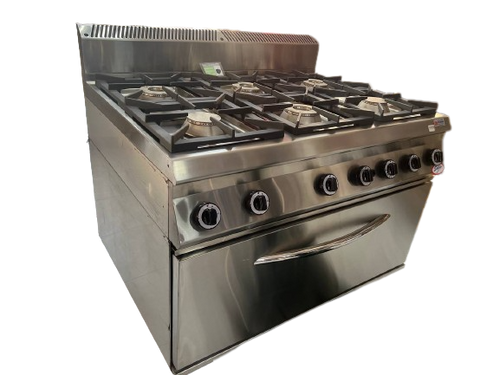 Gas Cooker (6 Gas Range with Large Gas Oven) KCG716 - KCG916 | Kitcherama