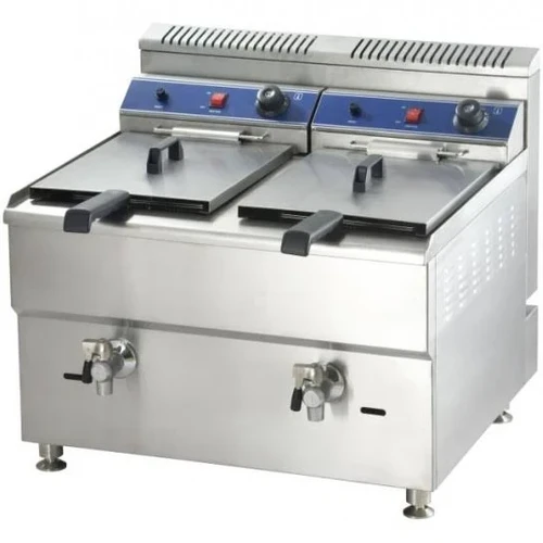 Double Tabletop Deep Fryer - Electric | Kitcherama