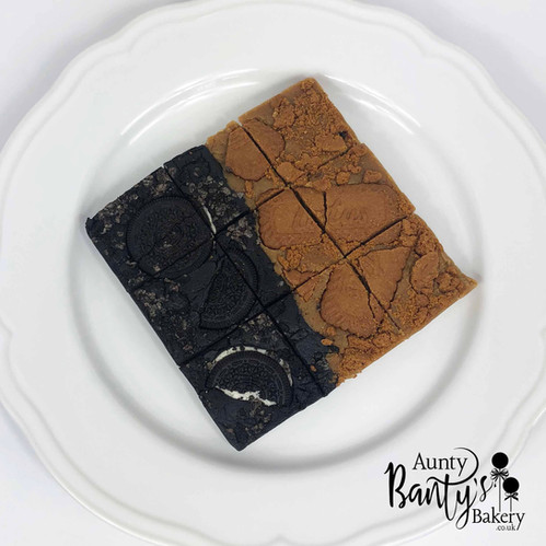 Biscoff & Oreo Slices | Aunty Banty's Bakery