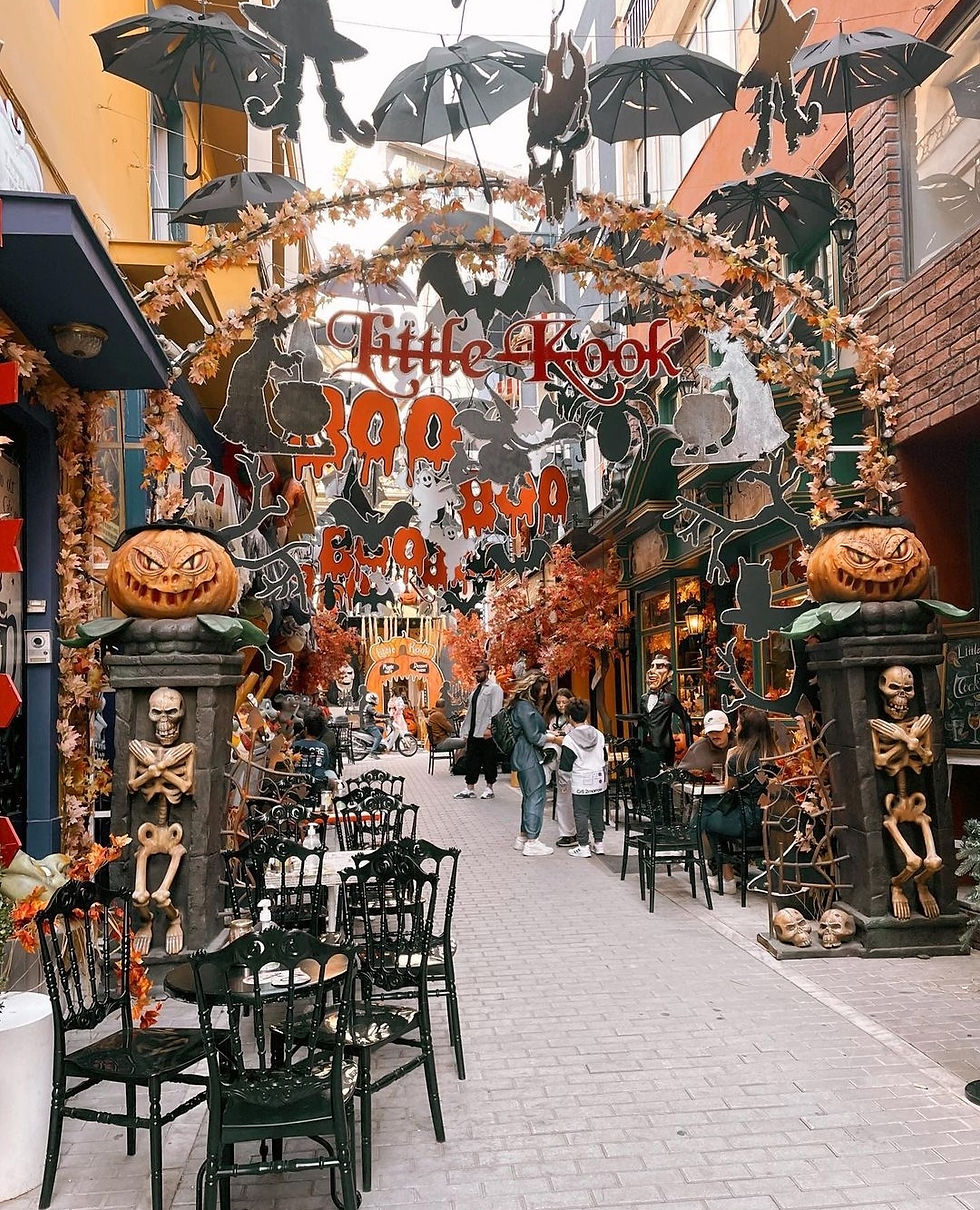 Athènes se déguise pour fêter Halloween🎃