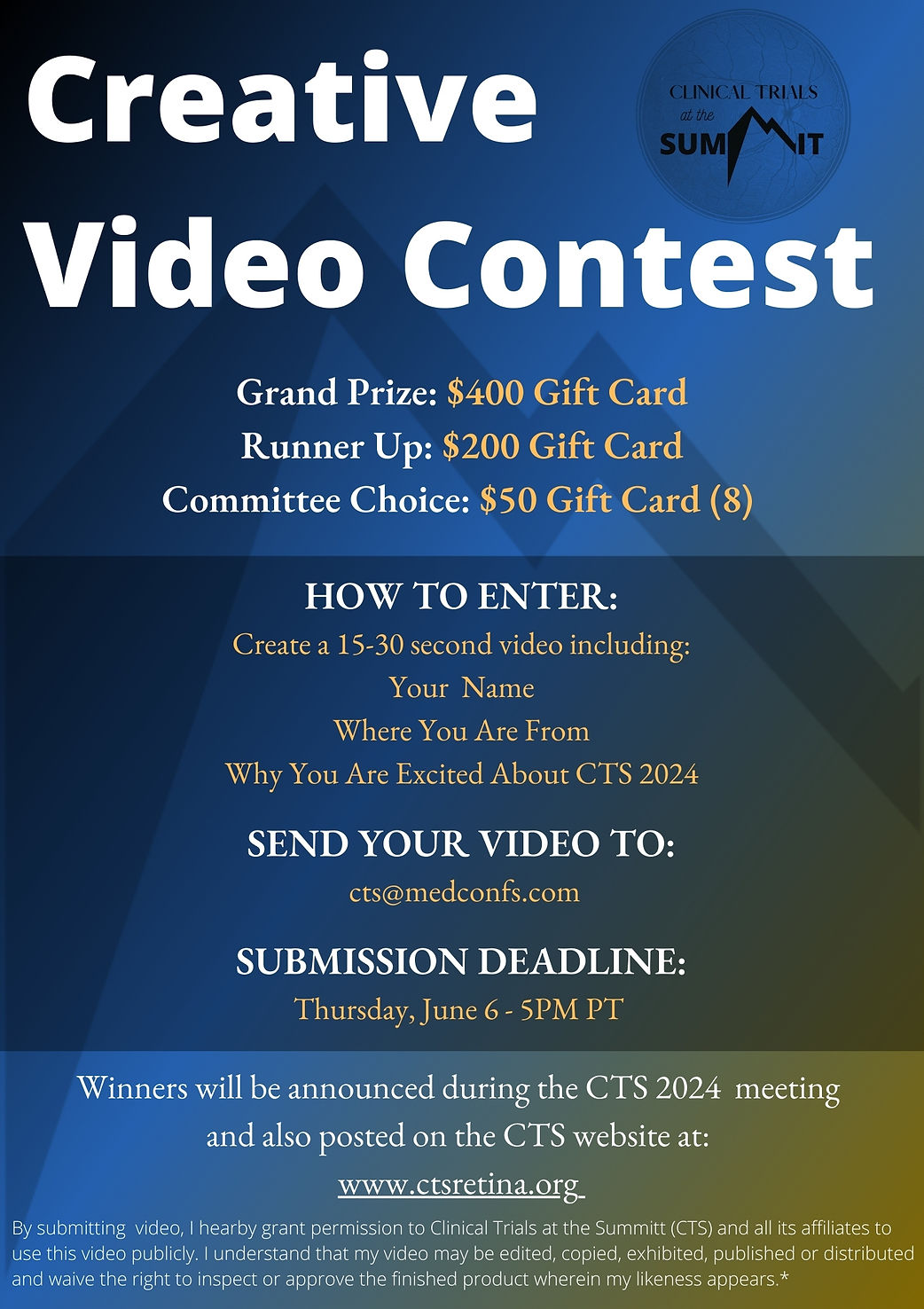Video Contest | CTS Retina