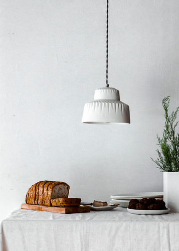 Evelyn Pendant Handmade Ceramic Porcelain Ceiling Lighting Fixture ...