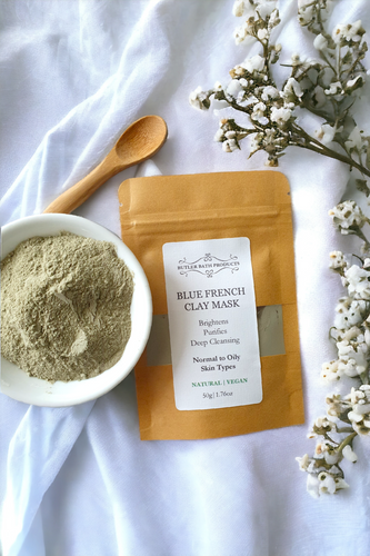 Blue french clay mask | Skincare | Butlerbath products