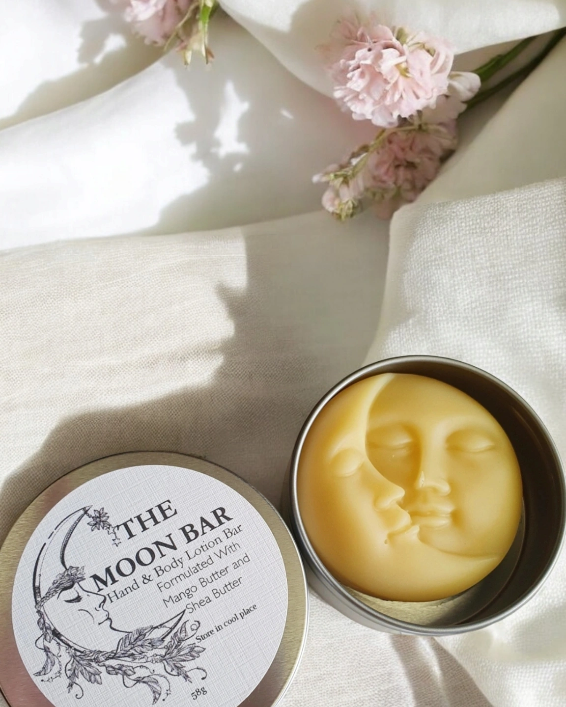 The Moon Lotion Bar Shea Butter: Ultimate Moisture Boost