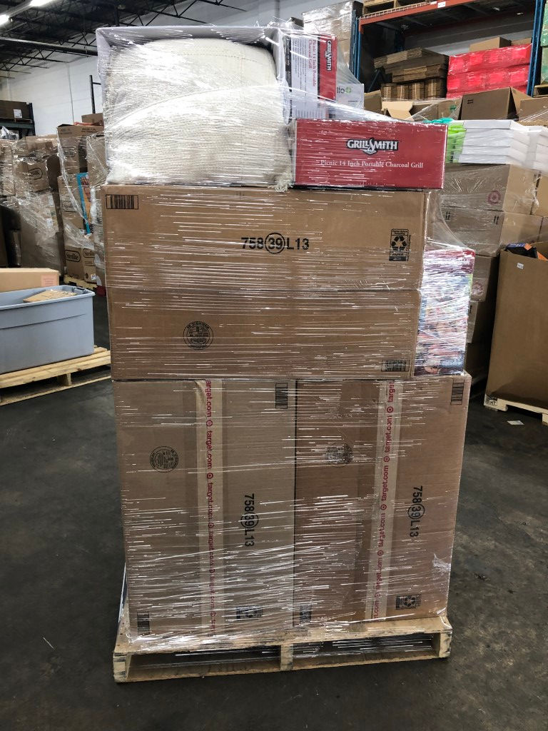 Manifested T@RGT General Merchandise Pallet - 796 Units - Shelf Pulls ...
