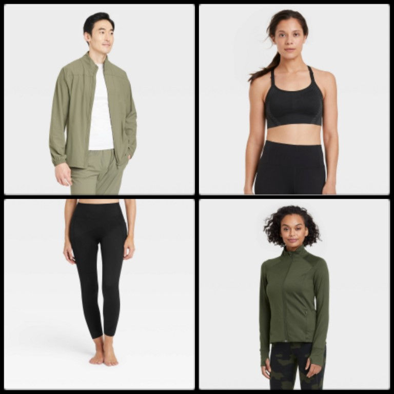 Case Lot of All In Motion Clothing - 60 Units - Manifested - Shelf ...