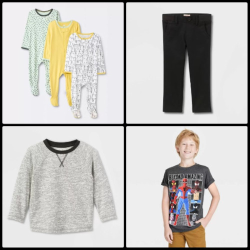 Case Lot of Kids Clothing - 70 Units -Manifested - Shelf Pulls ...
