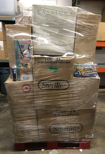 Manifested T@RGT General Merchandise Pallet - 818 Units - Shelf Pulls ...