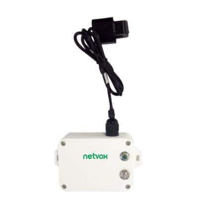 R718N1 Netvox LoRaWAN Wireless 1-Phase Current Meter with 30A Sensor ...