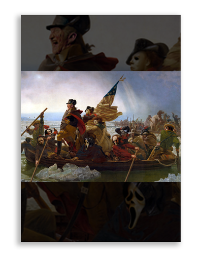General Krueger & The Army of Horror Poster (Horror Movie Villains Mash ...
