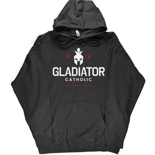 Gladiator Helmet Hoodie | Gladiator Catholic