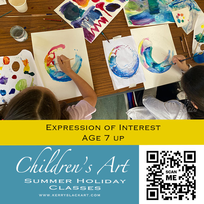 Children's Summer Art Classes - Expression of Interest | Kerry Slack Art