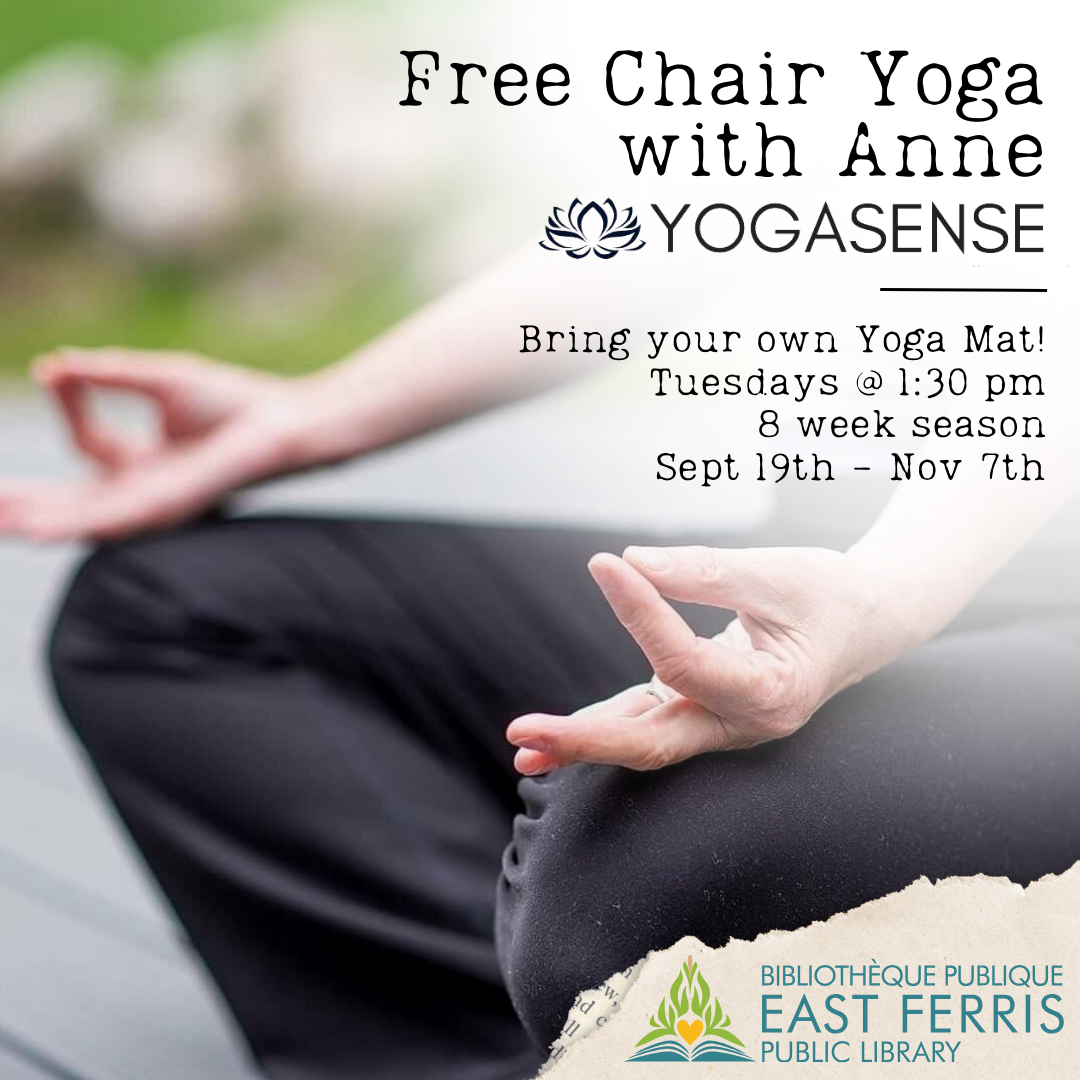 Chair Yoga with Anne from YogaSense | East Ferris Library