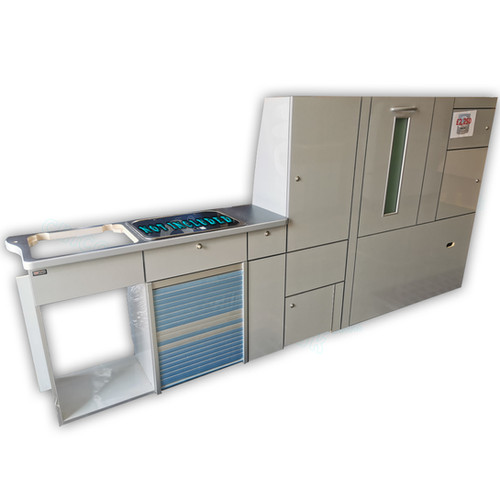 VW T5/T6/T6.1 LWB Trio Unit - Gloss Silver | CMC Camper Shop