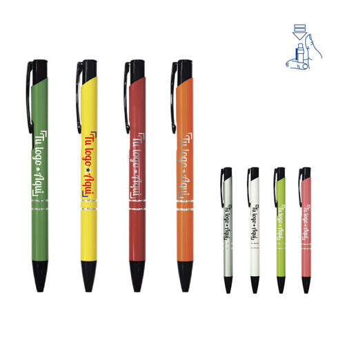 Lapiceros barril metal LP 8000 BK | masterprint