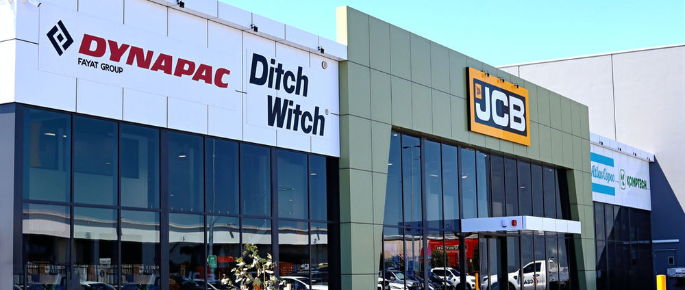 New JCB CEA Perth Dealership Signage