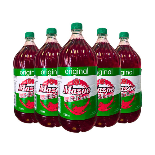 Mazoe Raspberry 2L Case (6 Units) | Buy Online in South Africa