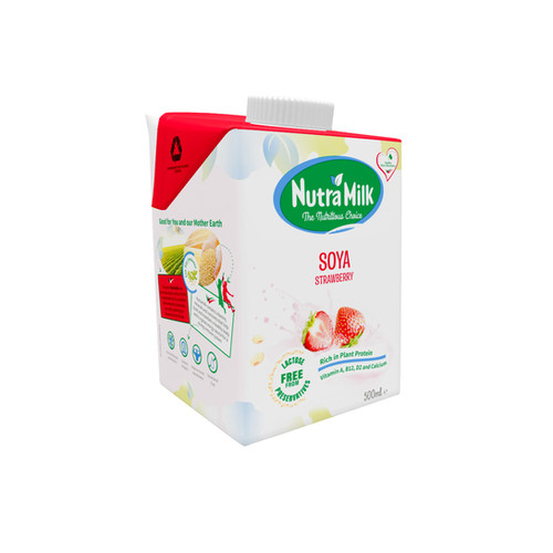 NutraMilk Soya Strawberry 500ml | Buy Online in South Africa