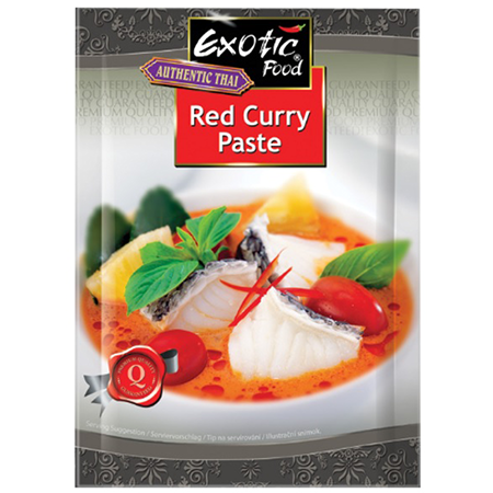 Exotic Foods Red Curry Paste - Sachets | B&S Agencies