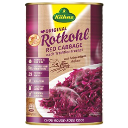 Kuhne Red Cabbage Tin | B&S Agencies