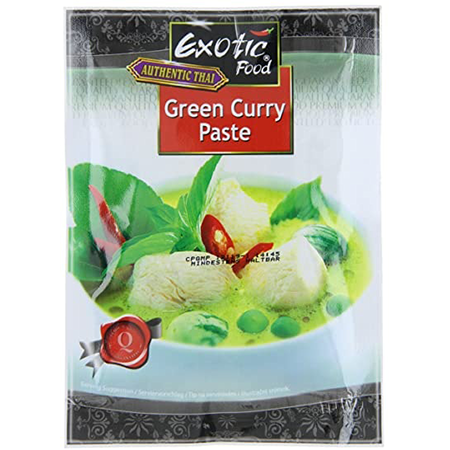Exotic Foods Green Curry Paste - Sachets | B&S Agencies