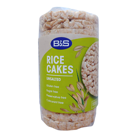 B&S Unsalted Rice Cakes | B&S Agencies