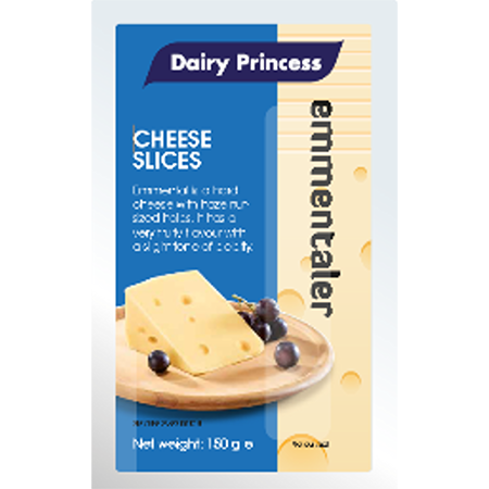 Dairy Princess Emmenthal Slices | B&S Agencies