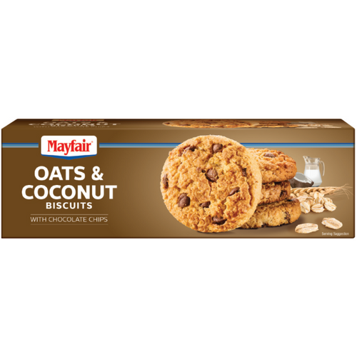 Mayfair Oats & Coconut Biscuits With Choc Chip | B&S Agencies