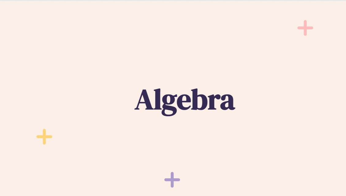 Algebra