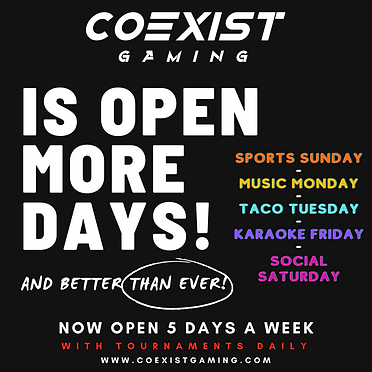 Membership Confirmation | Coexist Gaming