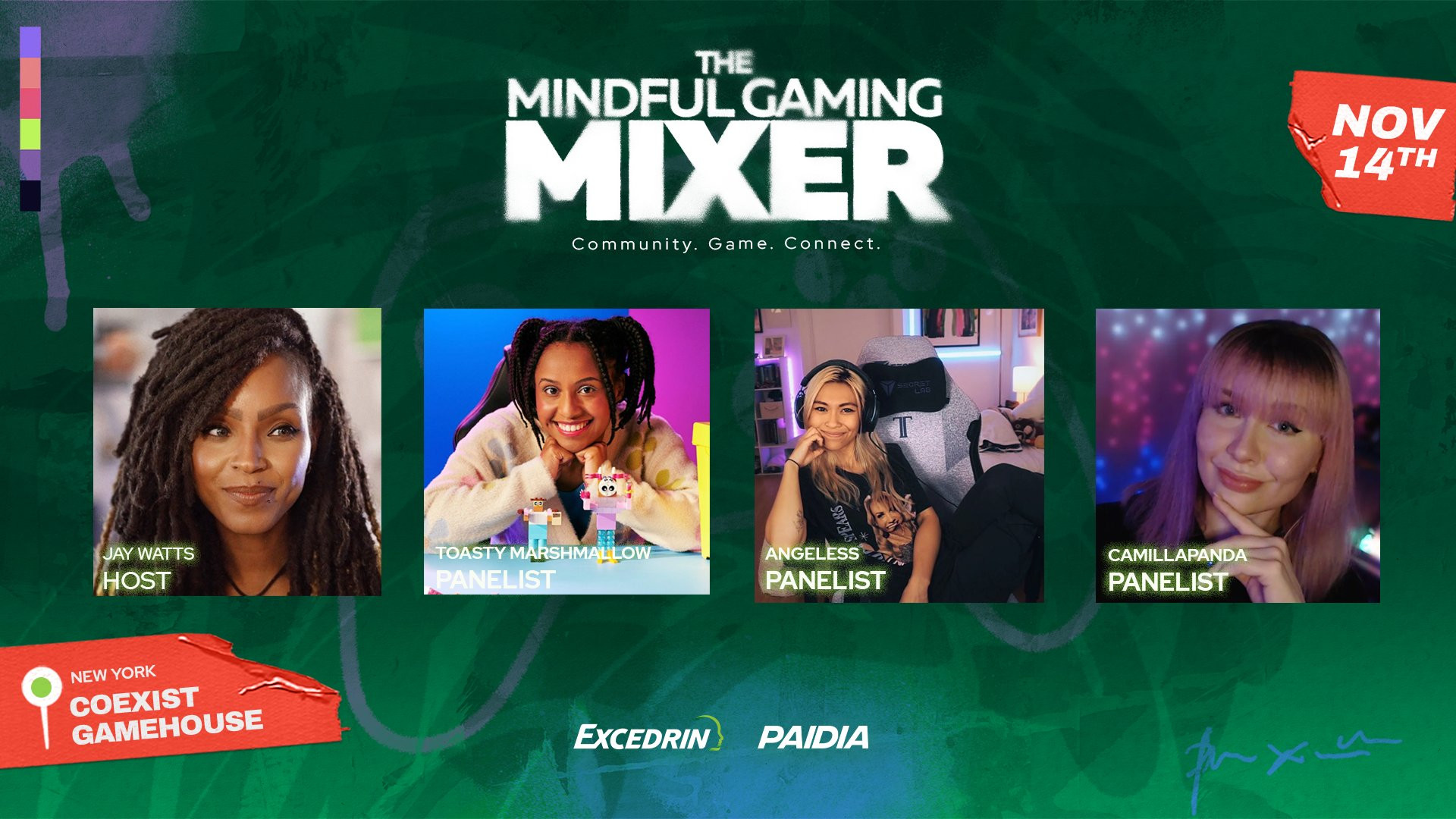 Mindful Gaming Mixer | Coexist Gaming