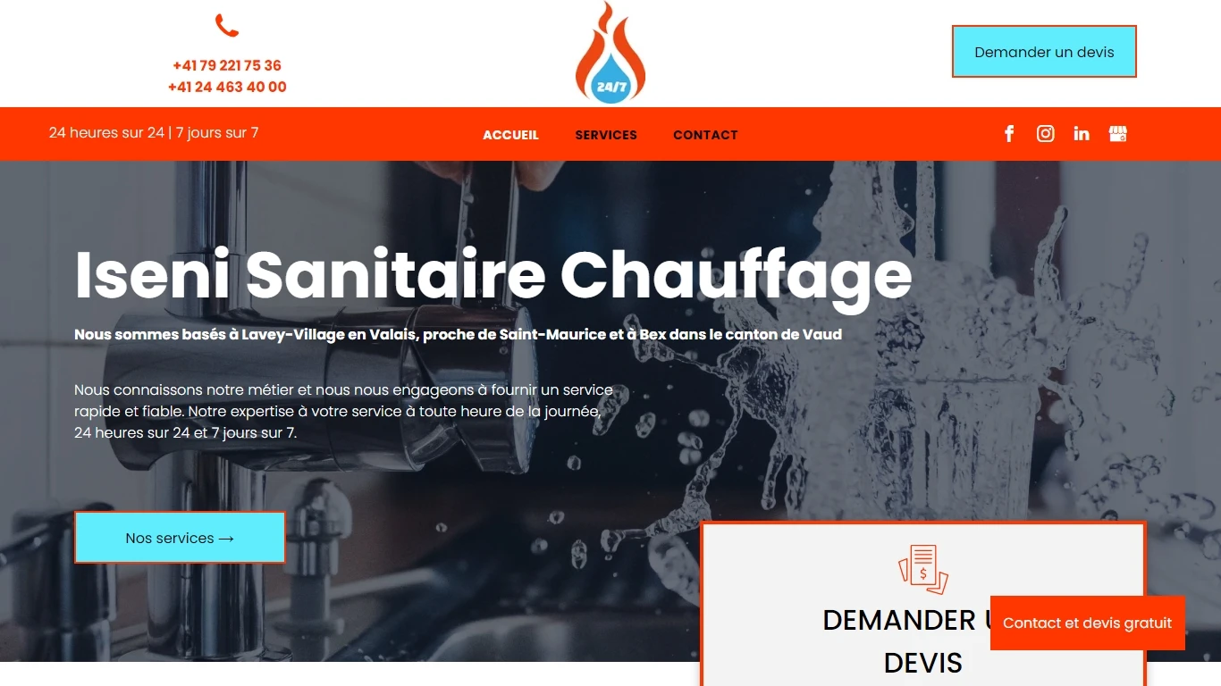 Iseni Sanitaire Chauffage