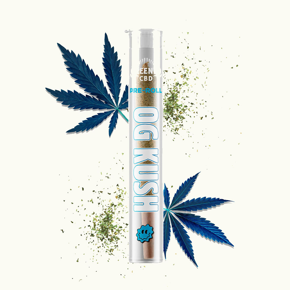 PRE-ROLL OG KUSH 11% CBD | Kaz à Chanvre
