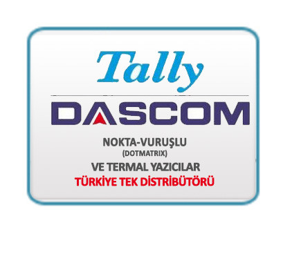 Dascom TALLY Yazıcılar Türkiye TEK Distribütör ve Yetkili [DMO ...