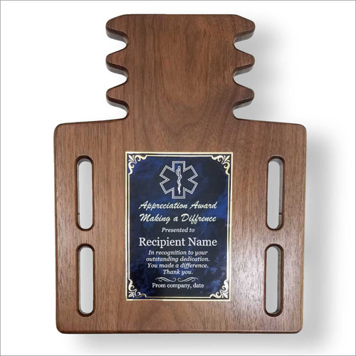 Personalized Award Plaque Emergency Medical Services, Paramedic ...
