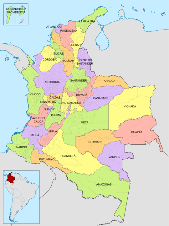 Tarea: Mapa conceptual y mapa político